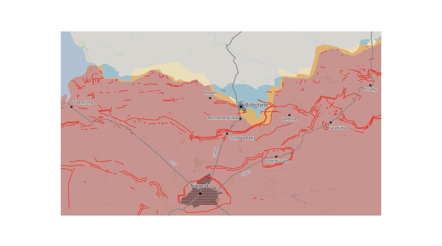 Kiev rompió la primera línea de defensa rusa en Robotyne - El Grand ...