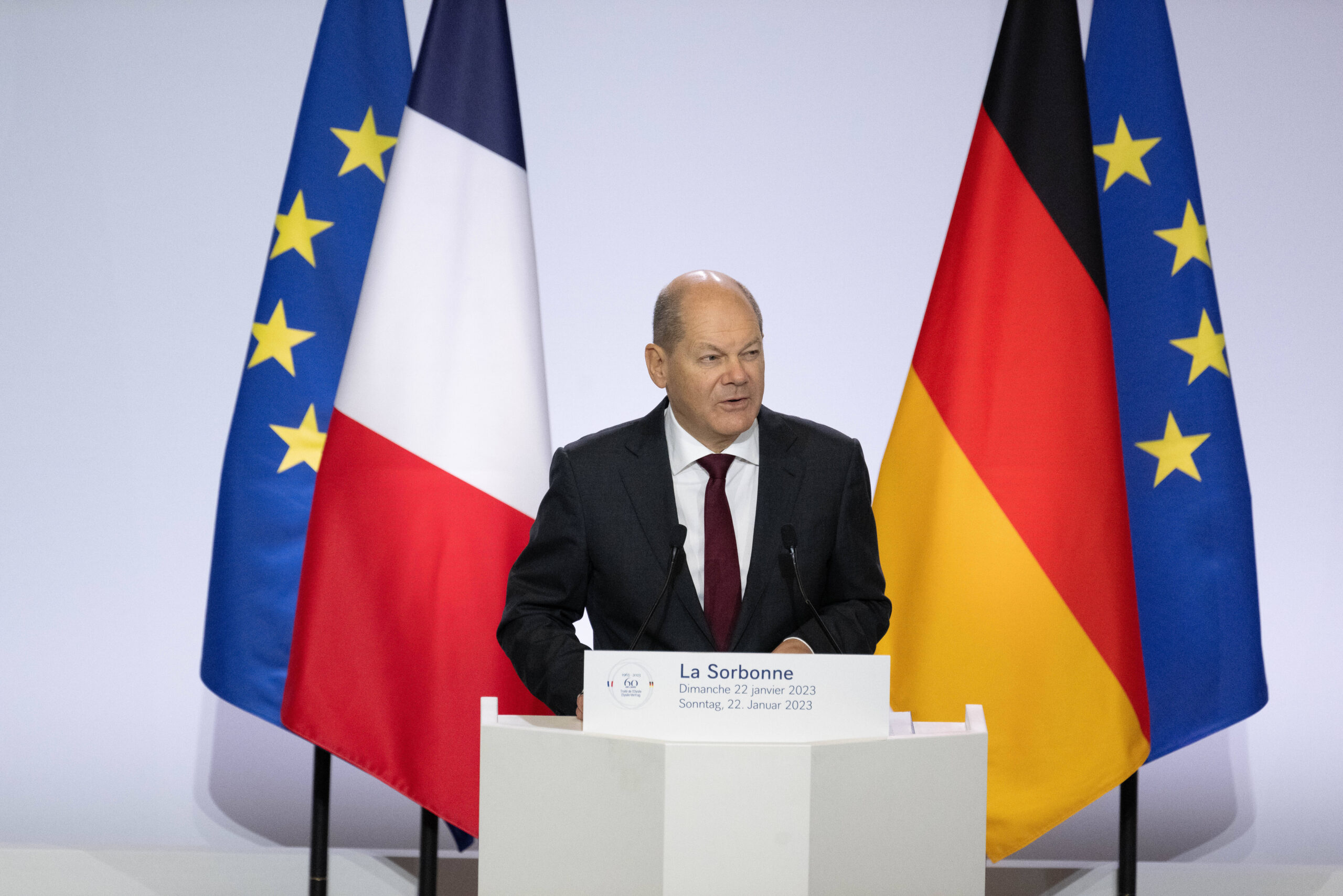 El discurso de la Sorbona de Olaf Scholz - El Grand Continent