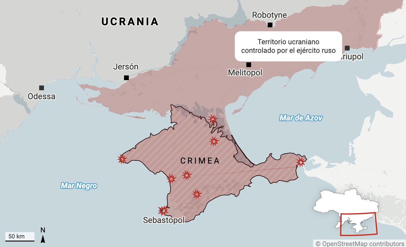 Sebastopol: se intensifican los ataques ucranianos contra Crimea - El ...