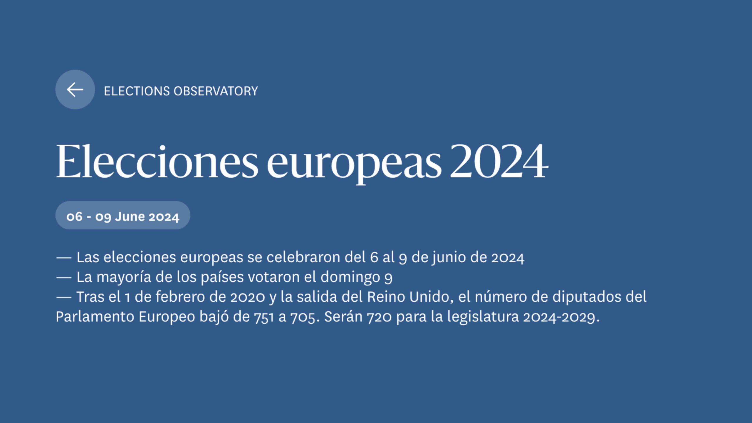 Elecciones europeas 2024 - El Grand Continent