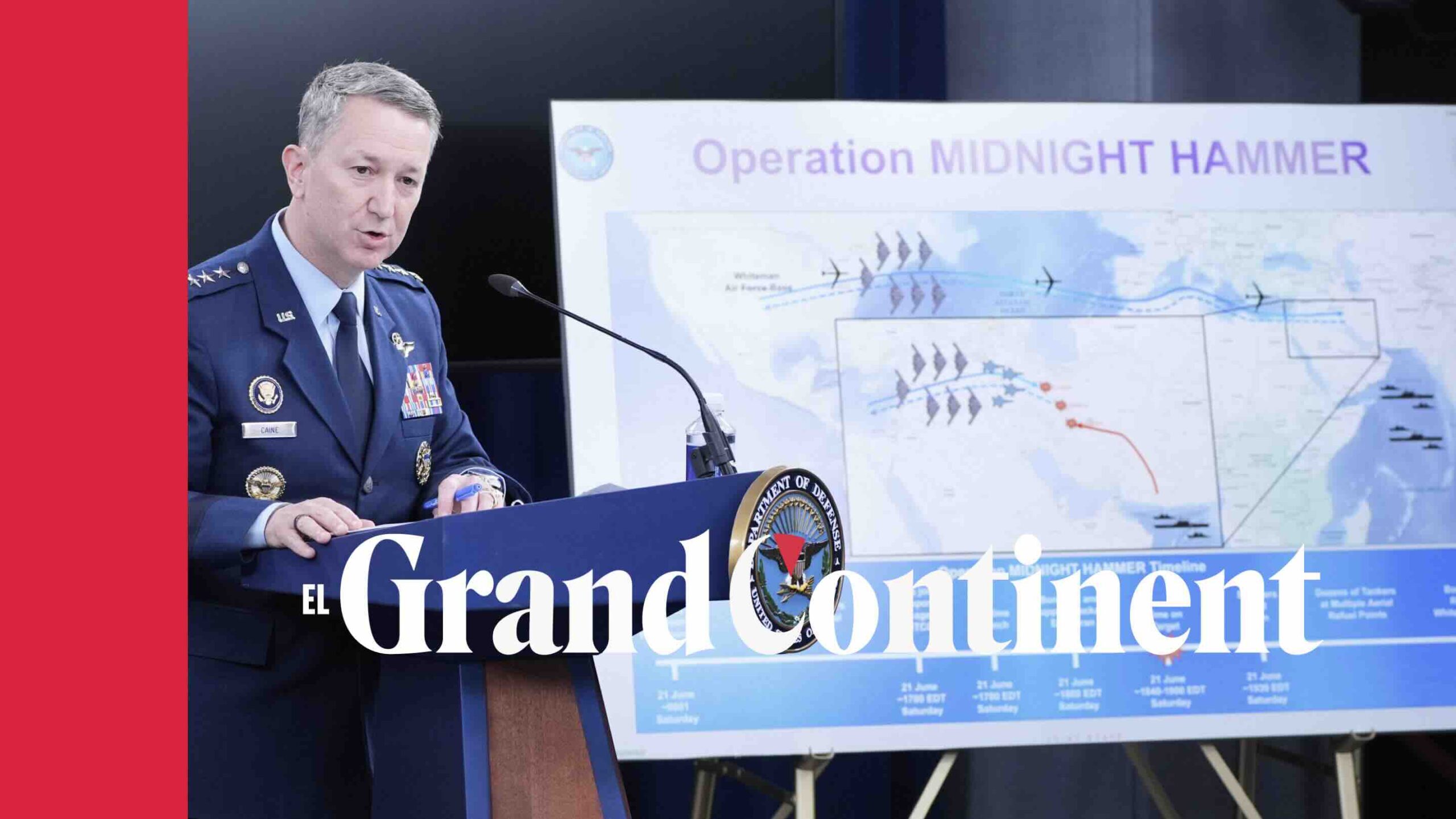 El ataque de Trump a Irán: la operación «Midnight Hammer»