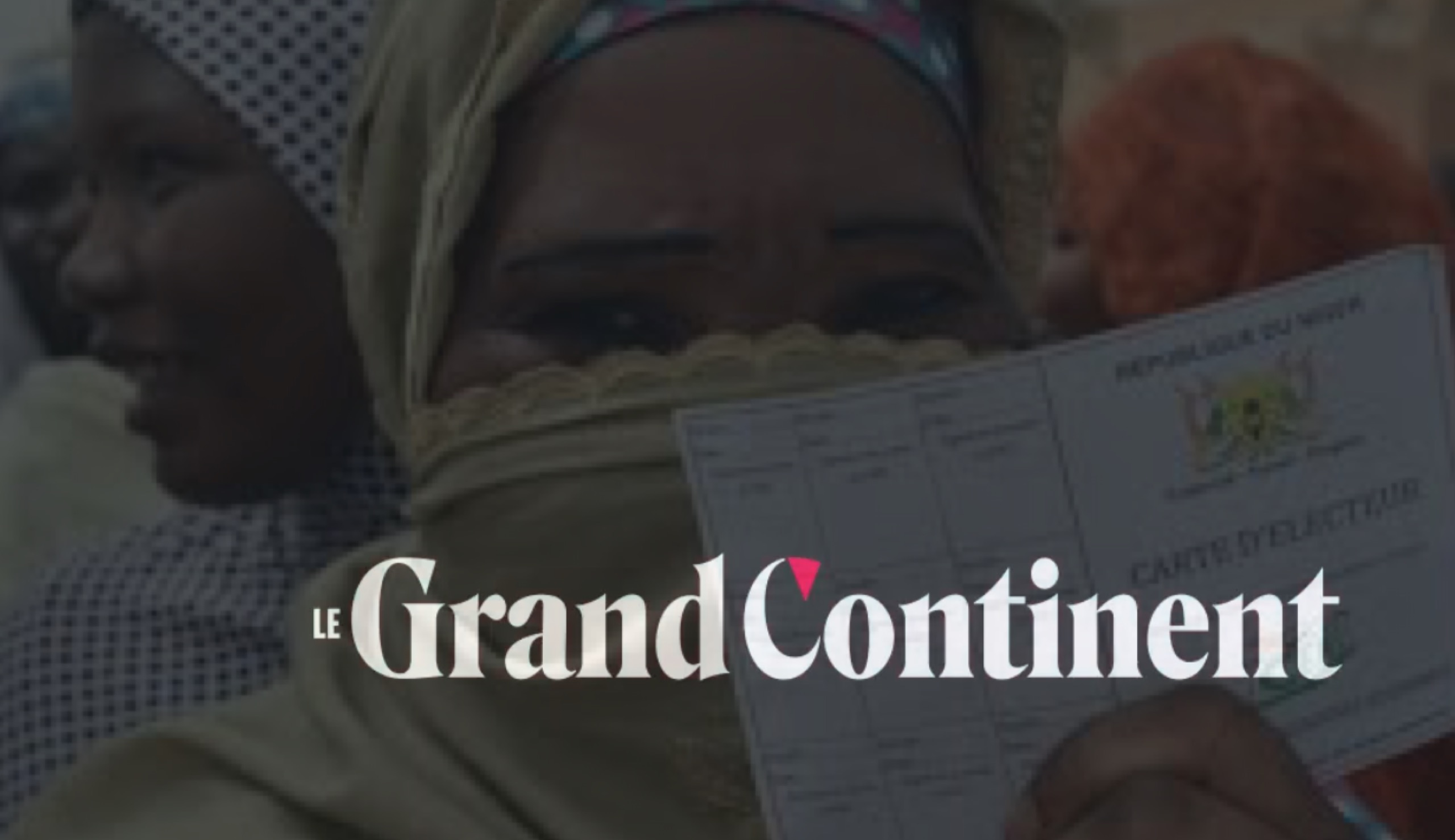 On vote au Niger | Le Grand Continent