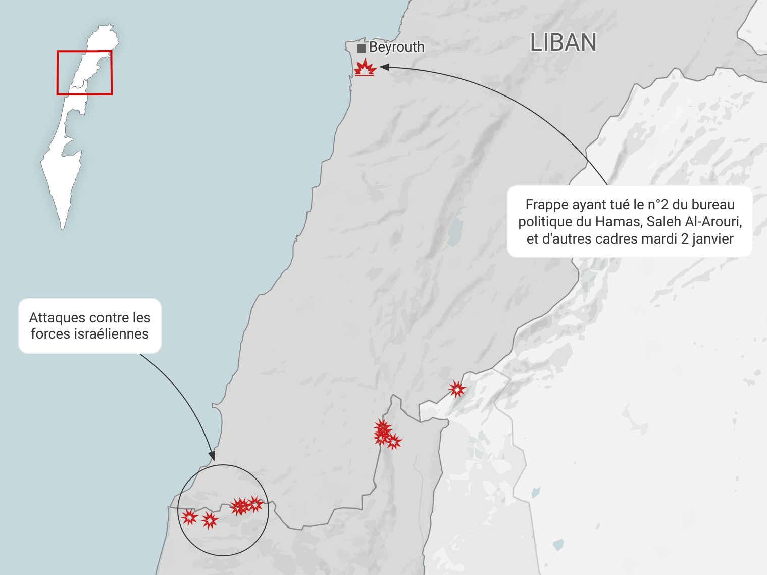 Frappe à Beyrouth : nouvelles craintes d’extension régionale de la ...