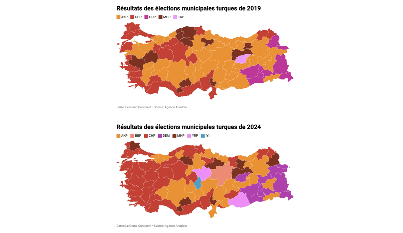 Le tournant d’Erdoğan. L’opposition remporte les élections municipales ...