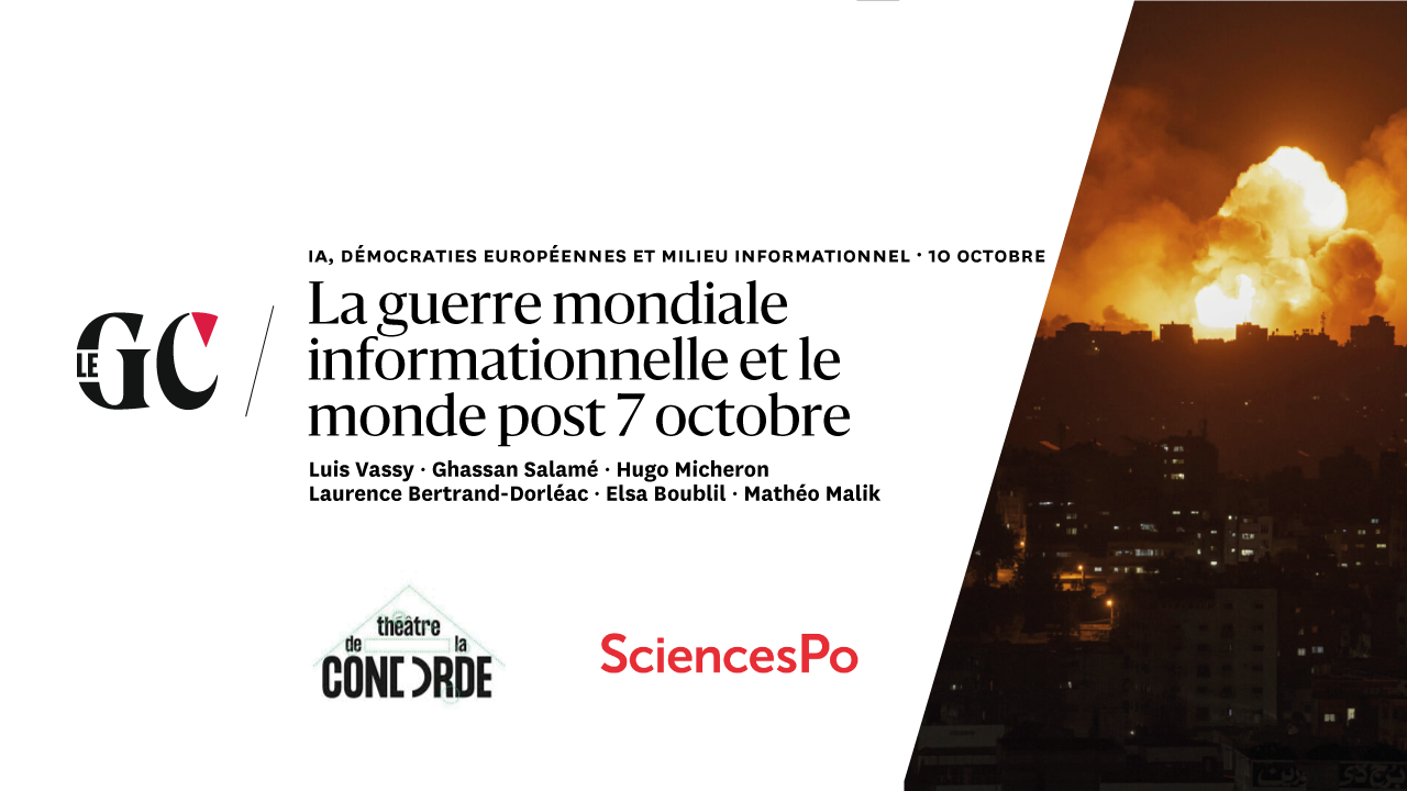 La guerre mondiale informationnelle et le monde post-7 octobre | Le ...