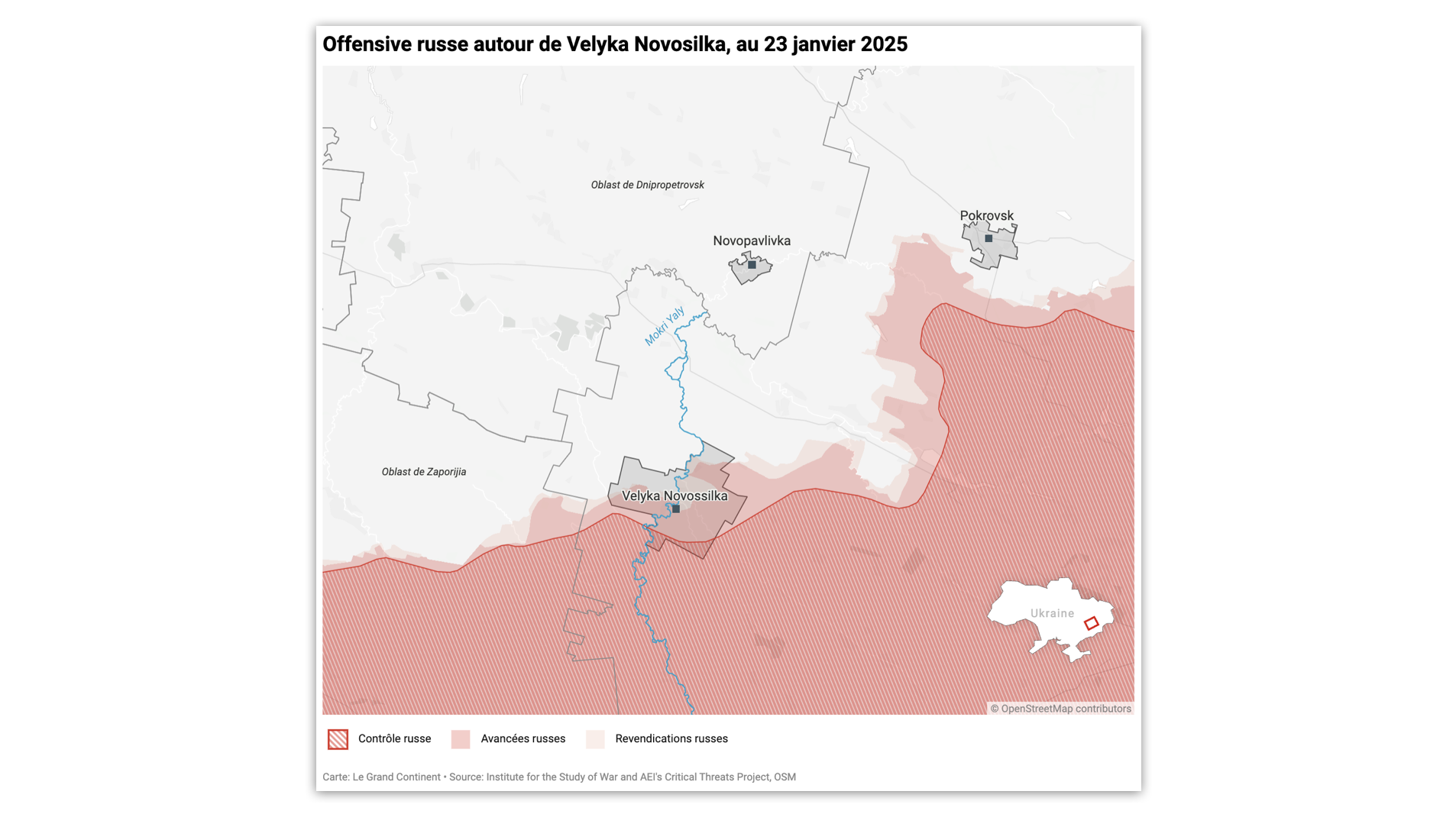 Velyka Novosilka est sur le point de tomber : l’armée russe s’apprête-t ...