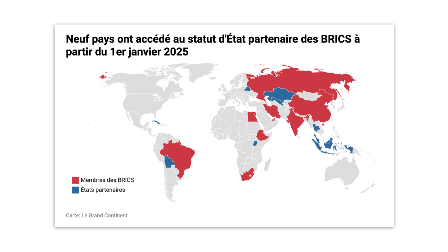 Les BRICS s'élargissent : le groupe représente désormais 51 % de la population et 40 % du PIB ...