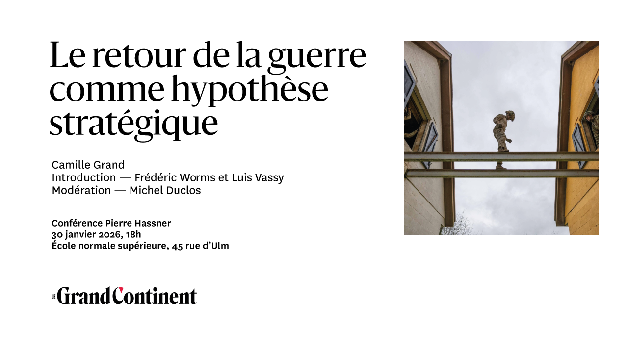 Conférence Pierre Hassner – Le retour de la guerre comme hypothèse ...