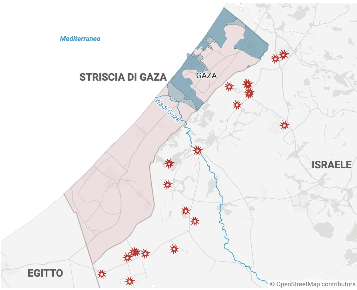 Israele estende la sua offensiva al sud della Striscia di Gaza - Il ...